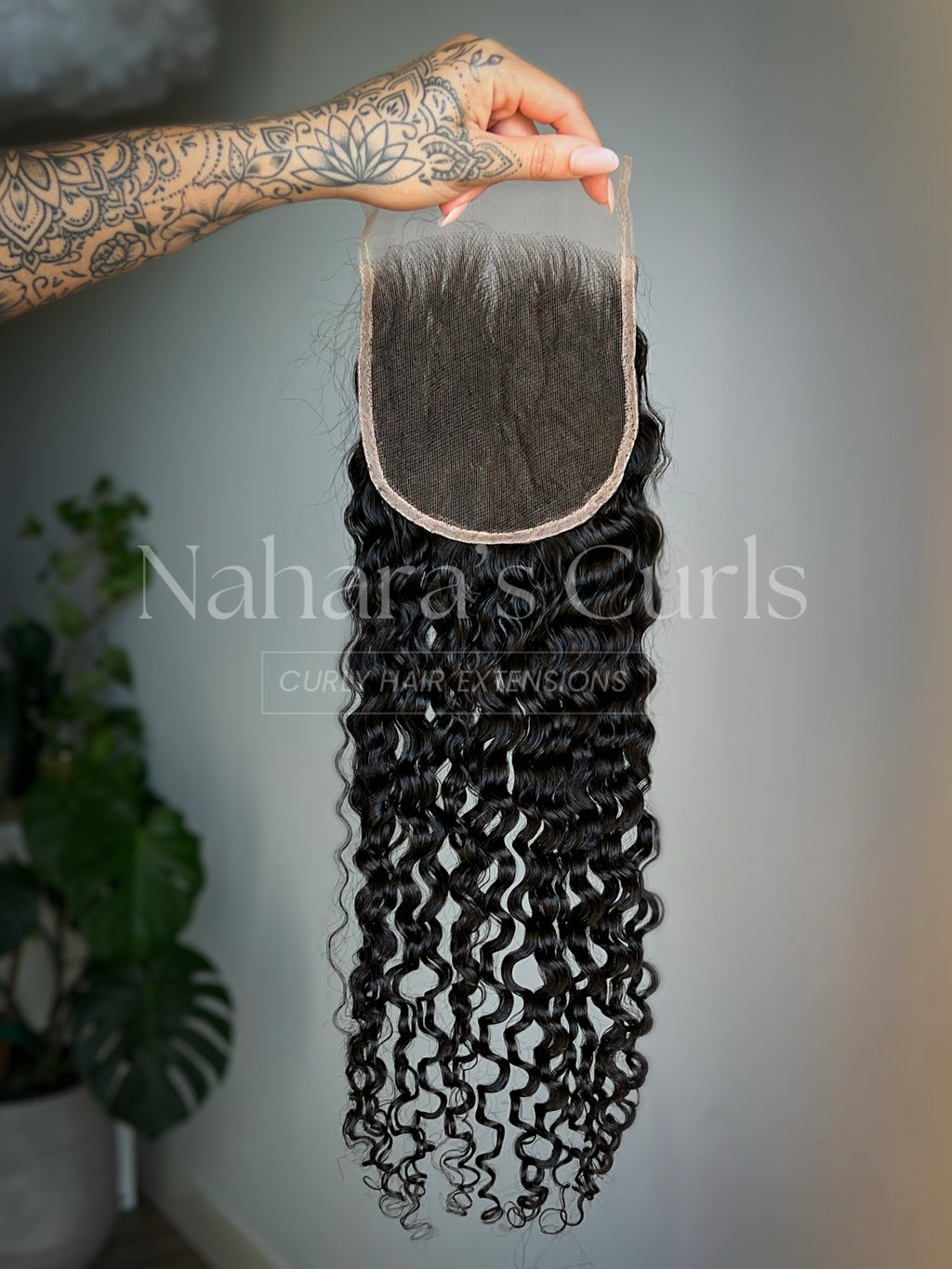 Amala Lace Closure – Loose Curl HD Lace Closure | Nahara’s Curls